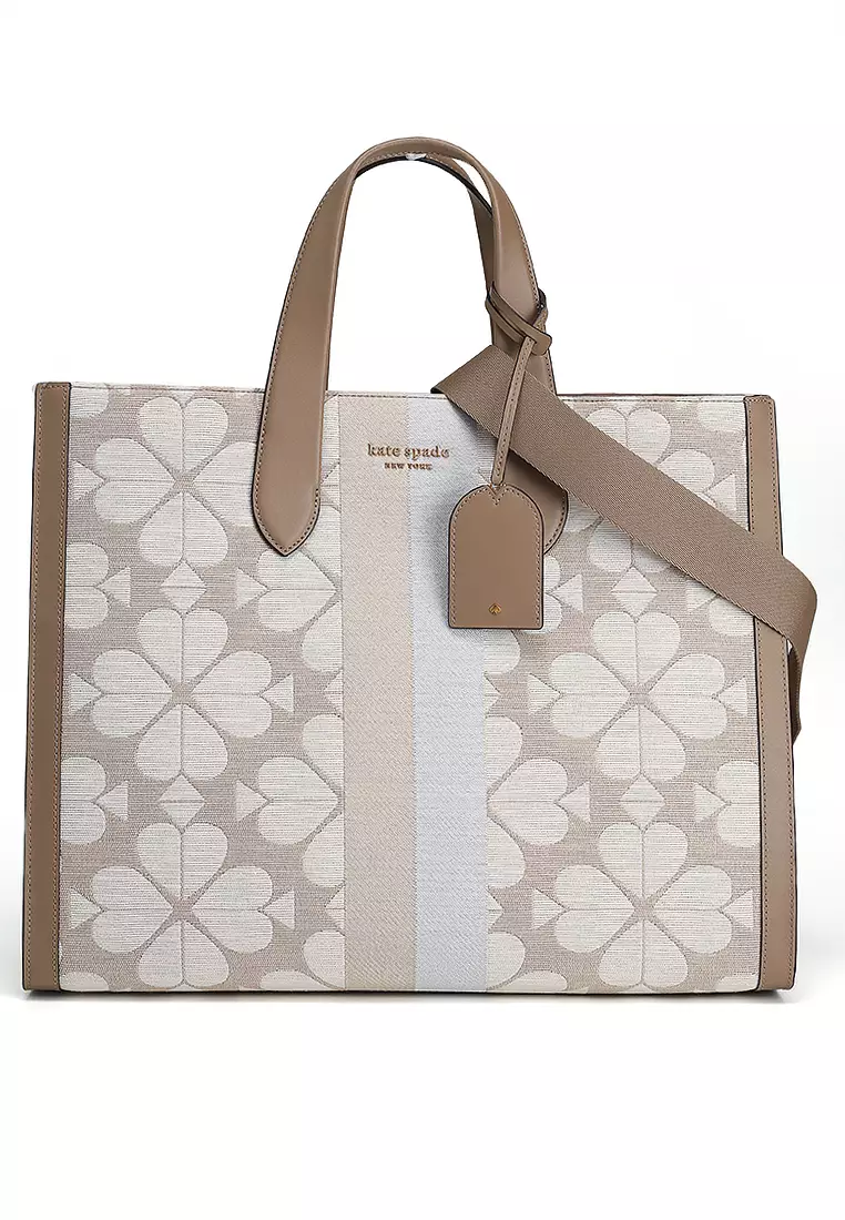 Buy kate spade new york Spade Flower Jacquard Manhattan Large Tote Bag ...