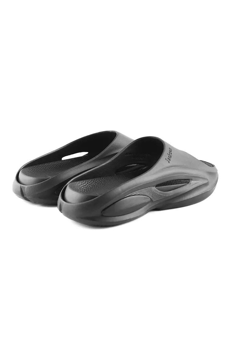 Jual Jackson Jackson Active Aura 1JP Full Black - Sandal Sporty ...