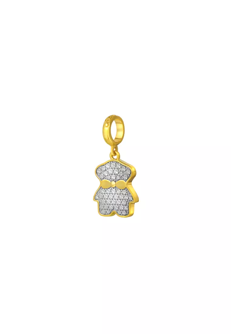 Buy TOMEI TOMEI Chomel Collection Bear Charm, Yellow Gold 916 2026 ...
