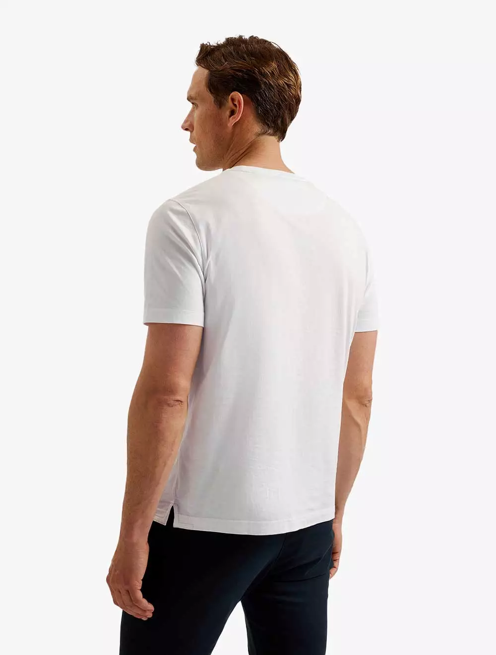 Jual Ted Baker KAINRO SS Regular Branded Strip - White Original 2024 ...