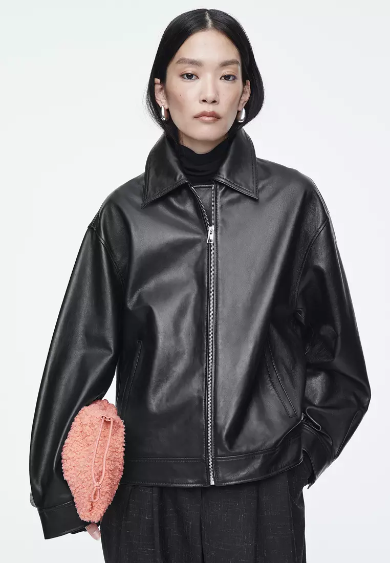 Buy COS Cavatelli Mini Clutch - Faux Shearling 2024 Online | ZALORA