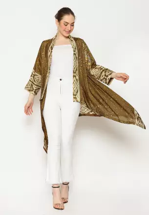 Jual Cardigan Muslim RINJANIE BATIK Wanita Original Terbaru | ZALORA ...