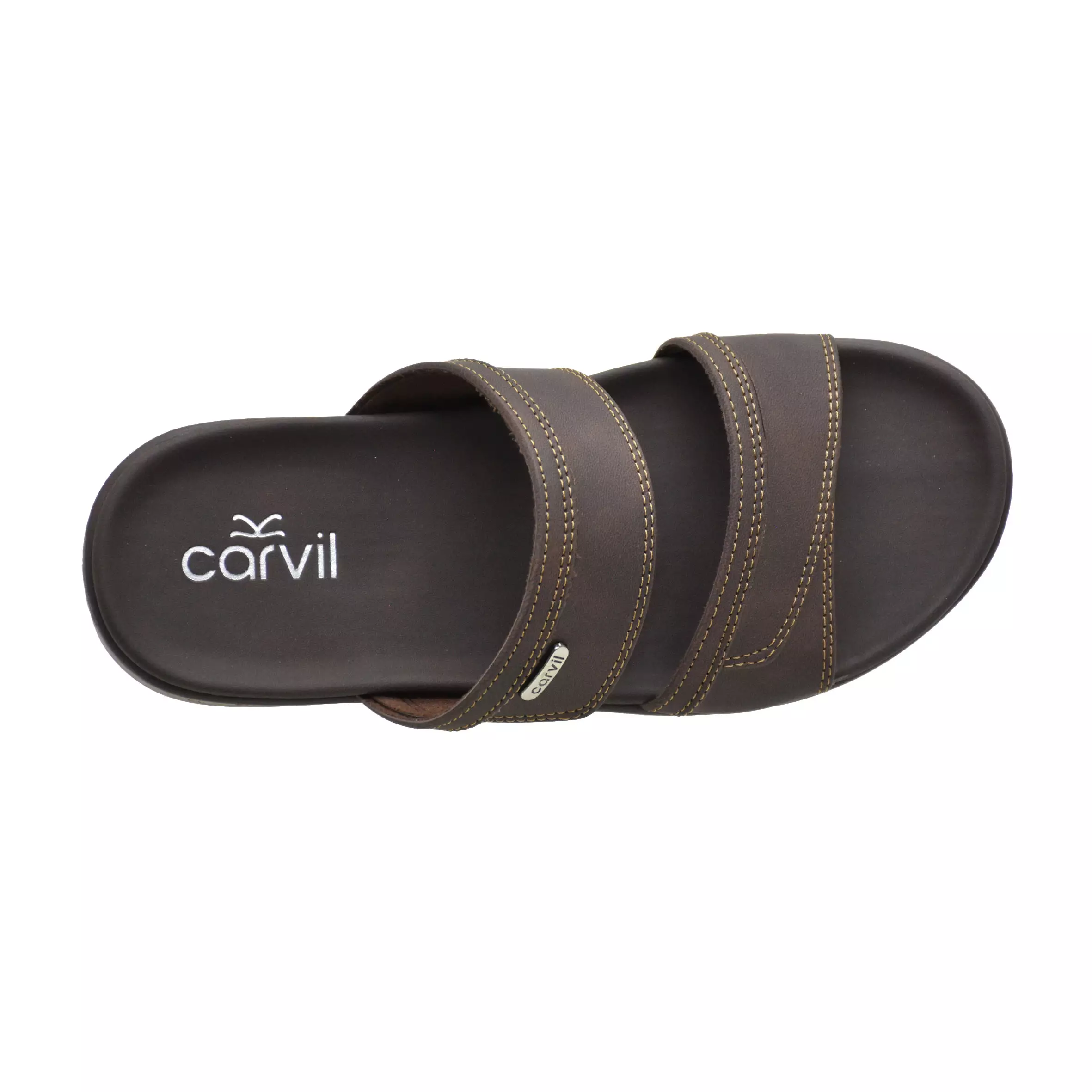 Jual Carvil Carvil Sandal Pria Wigan-02 M Dark Brown Original 2025 ...