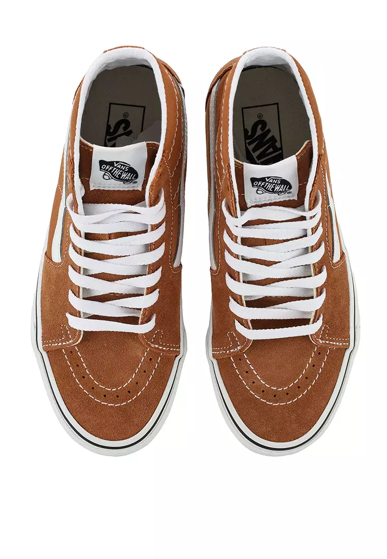 Vans Sk8-mid Pro In Brown For Men Lyst