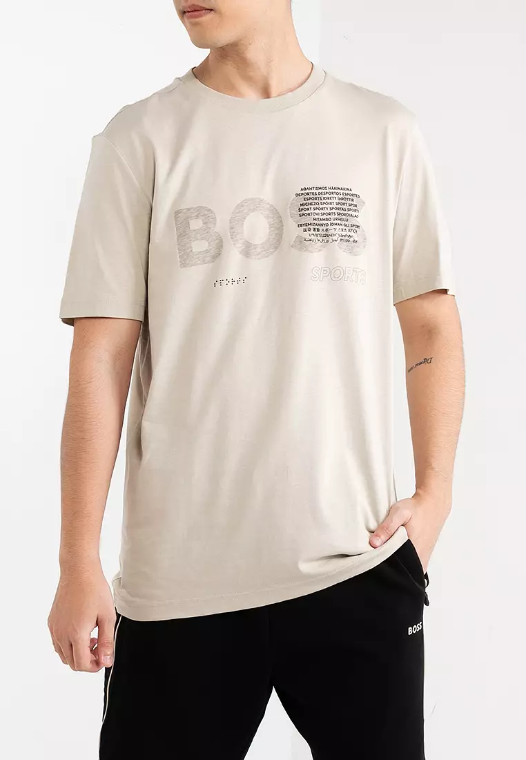 Jual BOSS Script Logo T-Shirt - BOSS Green Original 2024 | ZALORA ...
