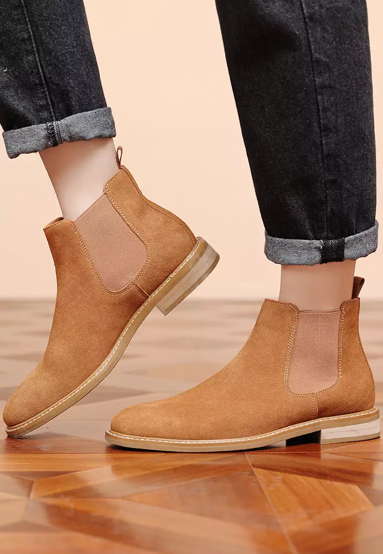 Twenty Eight Shoes Cow Suede Chelsea Boot MK6001-2 2026 | Buy Twenty ...