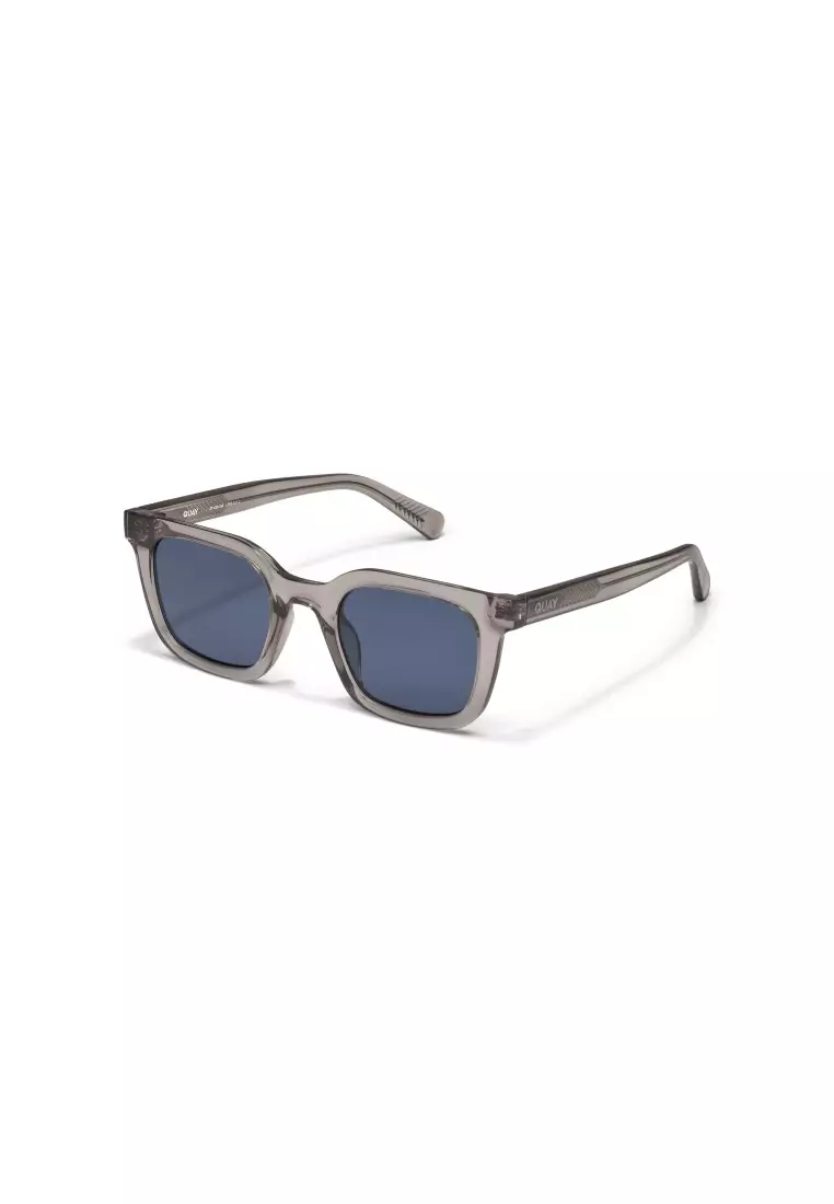 Buy QUAY QUAY Game Over Sunglasses - Grey/Navy Polarized 2026 Online ...