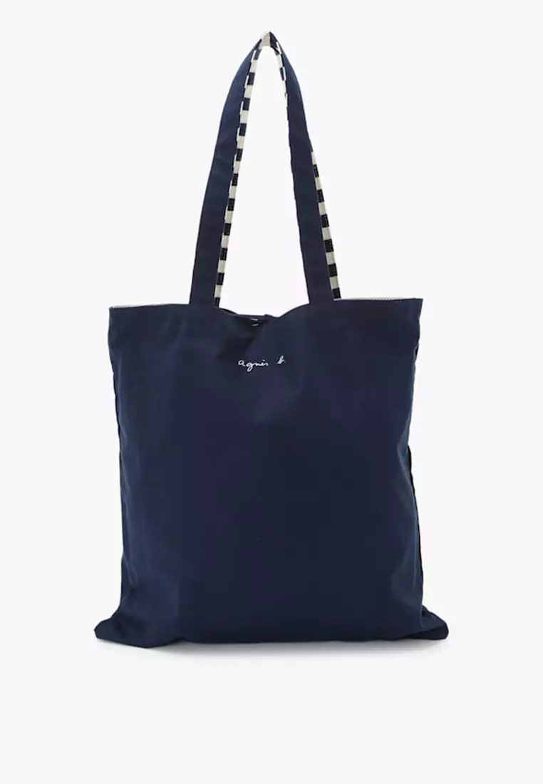 agnès b. Stripes Tote Bag 2026 | Buy agnès b. Online | ZALORA Hong Kong
