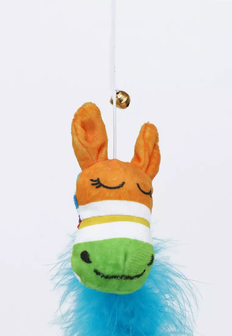 Buy PET THE COMPANY Rainbow Series Cow Cat Teaser Toy 2024 Online ...