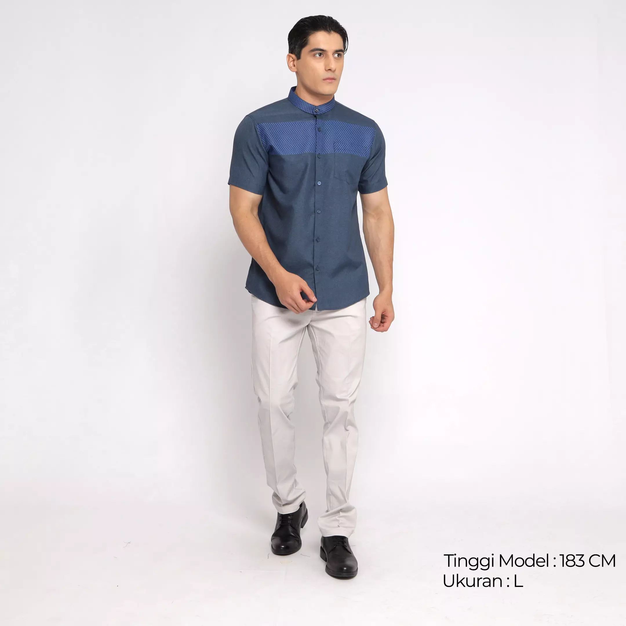 Jual Casella Casella Baju Koko Pria Lengan Pendek | Baju Koko ...