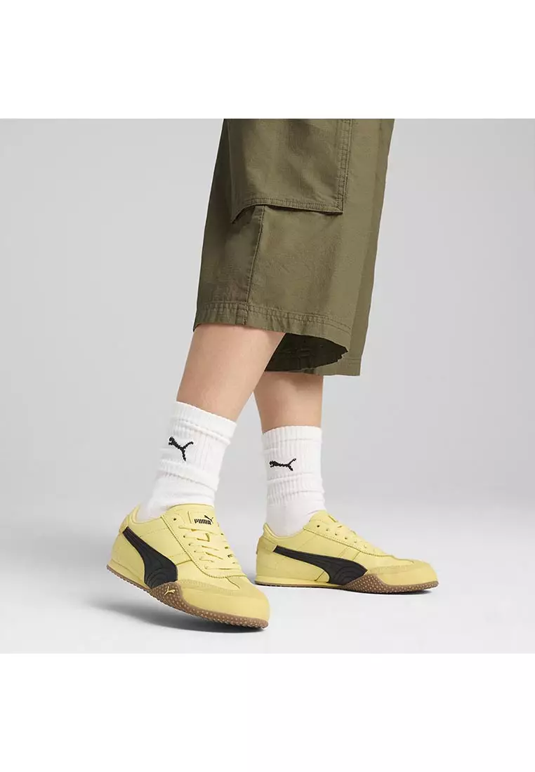 Buy PUMA [NEW] PUMA Bella Leather Sneakers Women (Yellow) Online ...