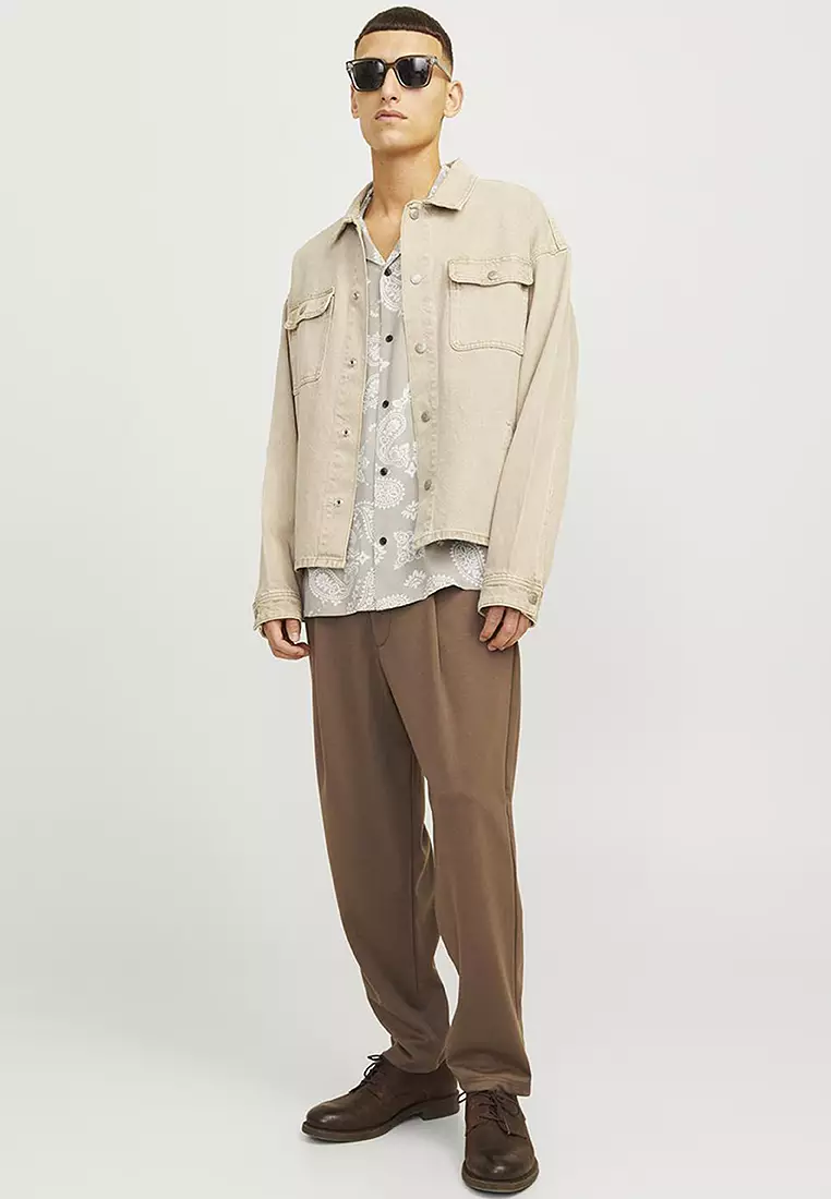 Jual Jack & Jones Jeff Paisley Resort Shirt Original 2024 | ZALORA ...