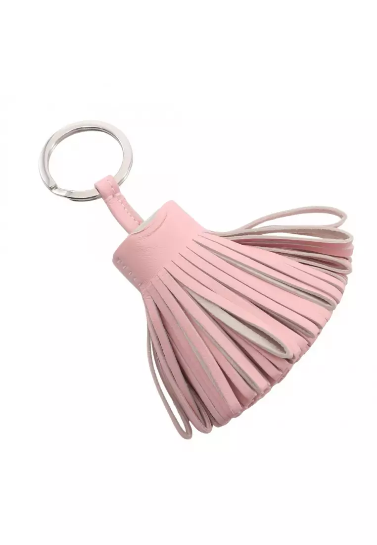 Buy HERMES Pre-Loved Hermès carmen bag charm key ring Aagneau Light ...