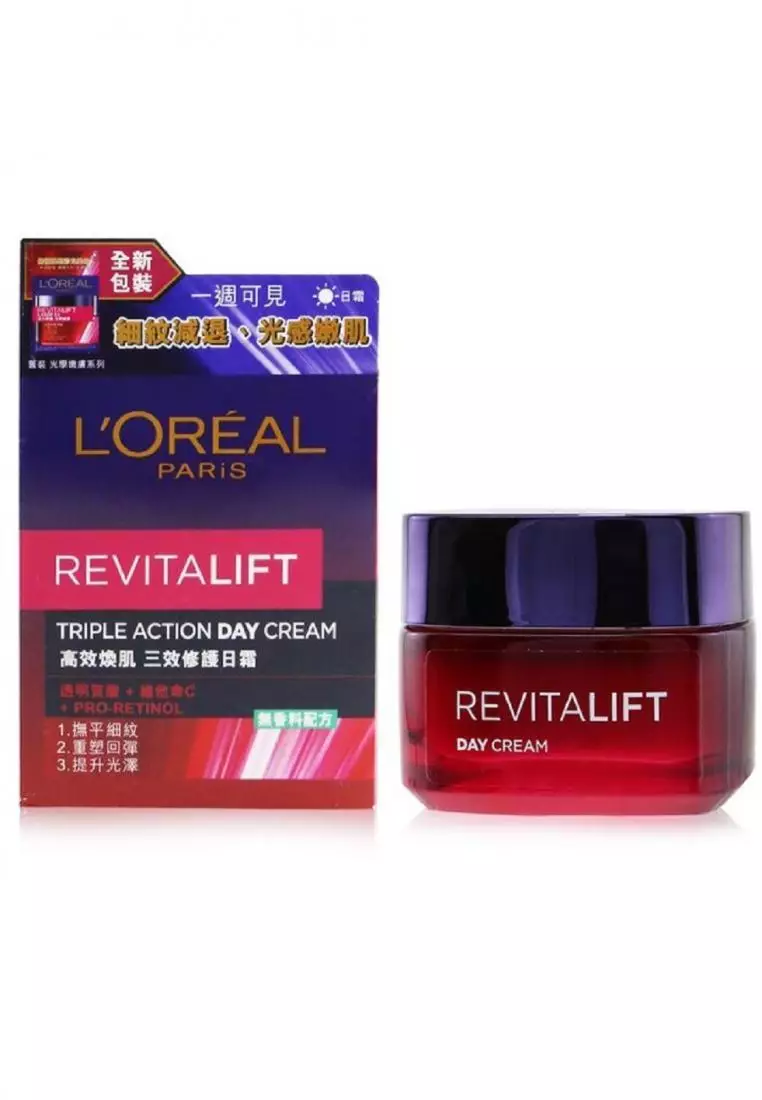 L'Oréal L'OREAL Revitalift Triple Action Day Cream 50ml 2024 | Buy L ...