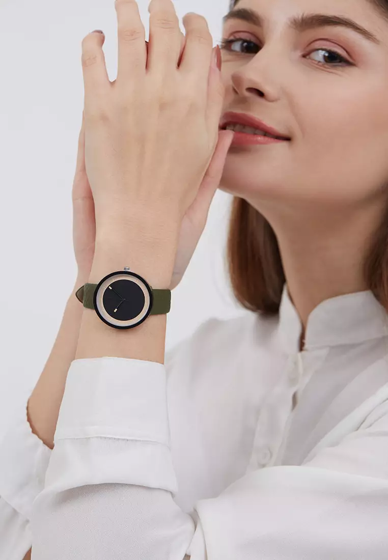 Jual Berrybenka Label Bian Janice Classic Watch Green Original 2024 ...