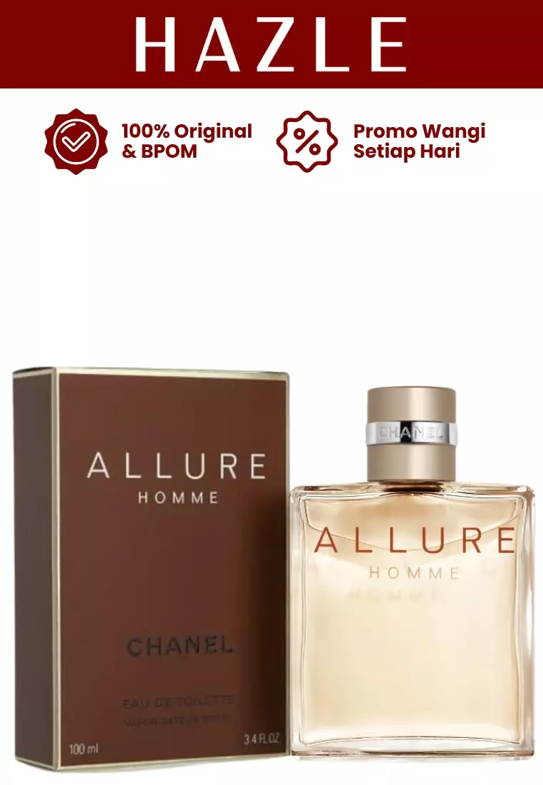 Jual Chanel Allure Homme Man EDT 100 ml Original 2026 | ZALORA Indonesia