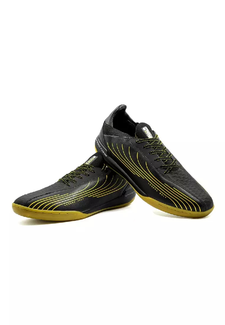 Jual Calci Calci Sepatu Futsal Voltrix Trevilla ID Lea - Black Gold ...