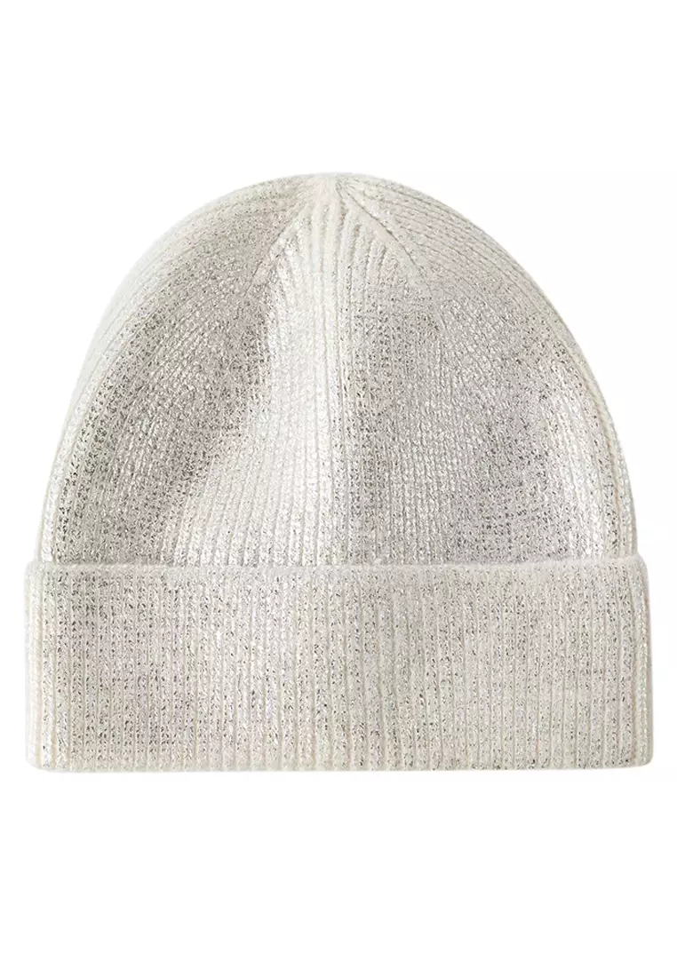 Buy ZARA Beanie with Metallic Thread 2026 Online | ZALORA Philippines
