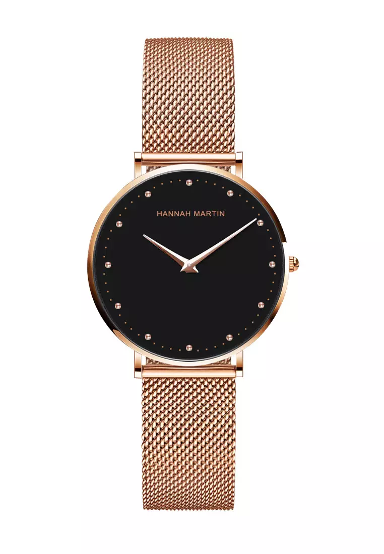 Buy HANNAH MARTIN Aether Cobalt Dial Women Quartz Watch 2026 Online ...