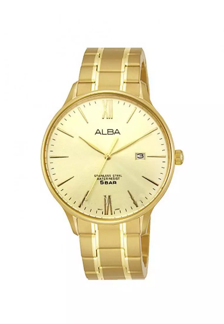 Jual Alba Jam Tangan Pria Alba Original Garansi Resmi Strap Stainless ...