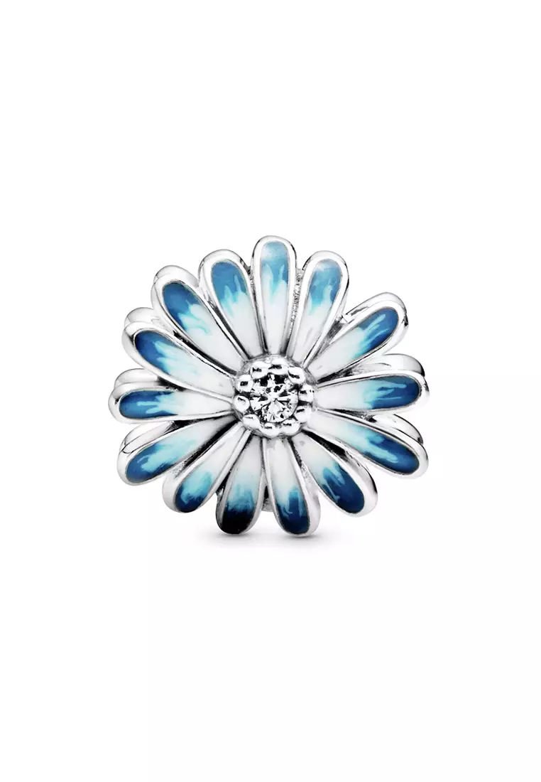 Buy PANDORA Pandora Blue Daisy Flower Charm Online | ZALORA Malaysia