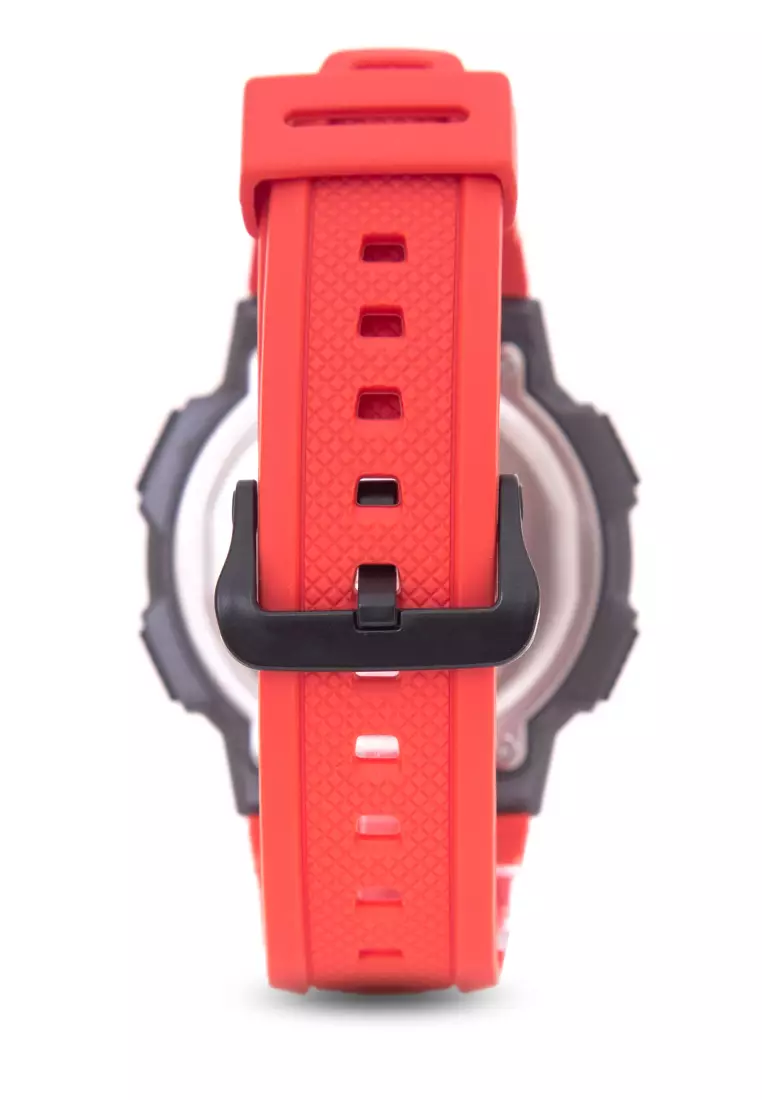 Jual Casio Jam Tangan AE1000-4AVDF Merah Original 2025 | ZALORA Indonesia