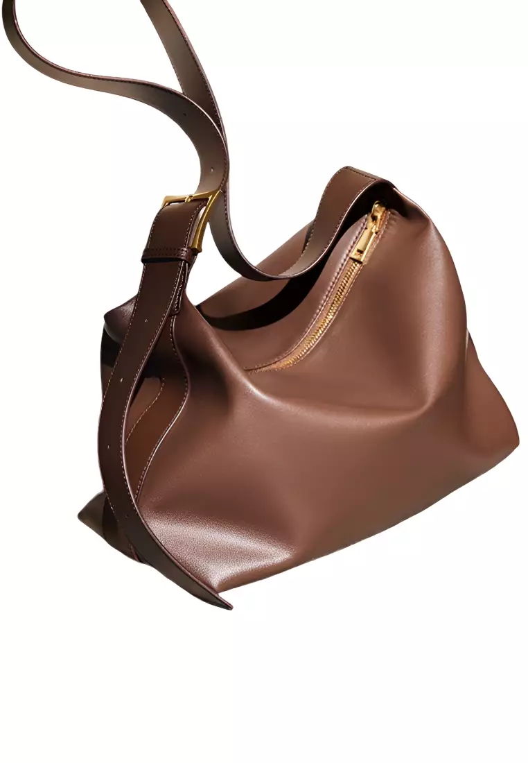Lara Cross-Shoulder Leather Tote Bag 2025 | Buy Lara Online | ZALORA ...