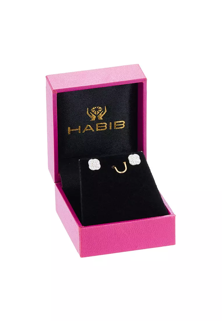 Buy HABIB HABIB Diamond Earrings in 375/9K Yellow Gold 457540224 Online ...