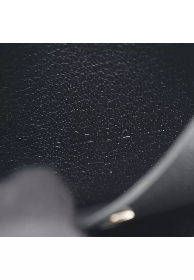 Buy HERMES Pre-Loved Hermès The Iliad compact trifold wallet Chevre ...