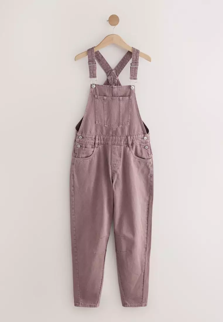 Buy NEXT 100% Cotton Denim Dungarees 2026 Online | ZALORA