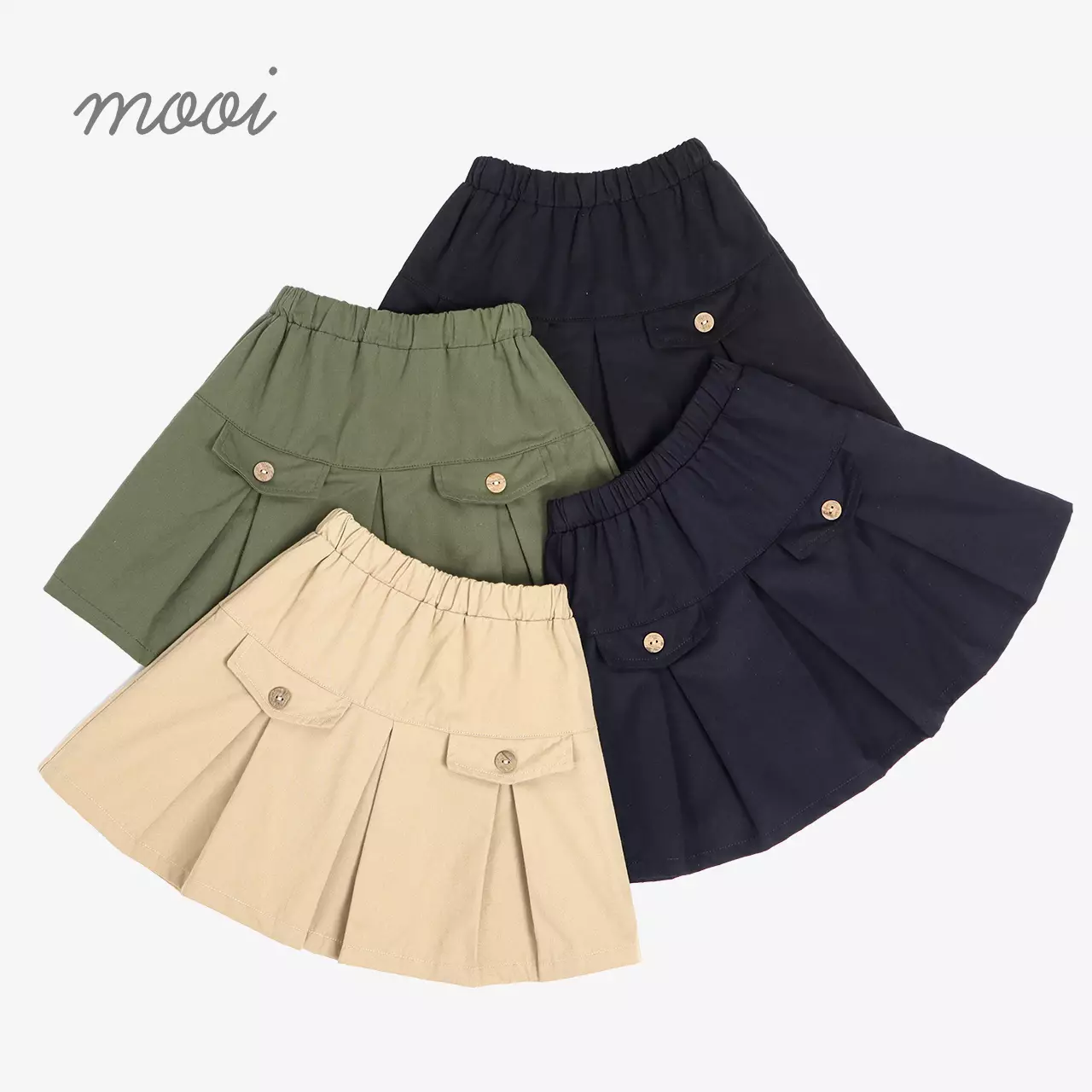 Jual Mooi Heartmade Mooi Rok Anak Perempuan Anya Short Skirt - Black ...