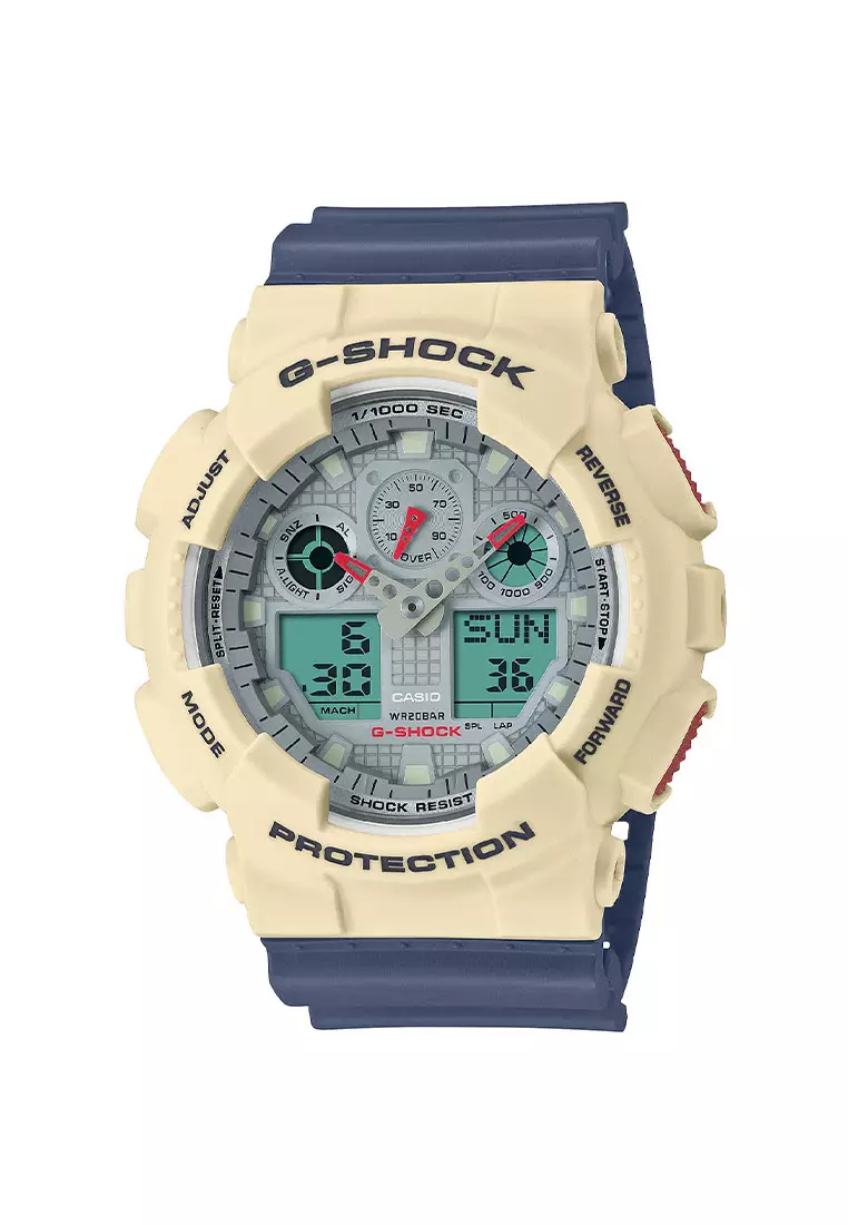 Jual G-shock Casio G-SHOCK Jam Tangan Pria - Blue Ivory - Resin - GA ...