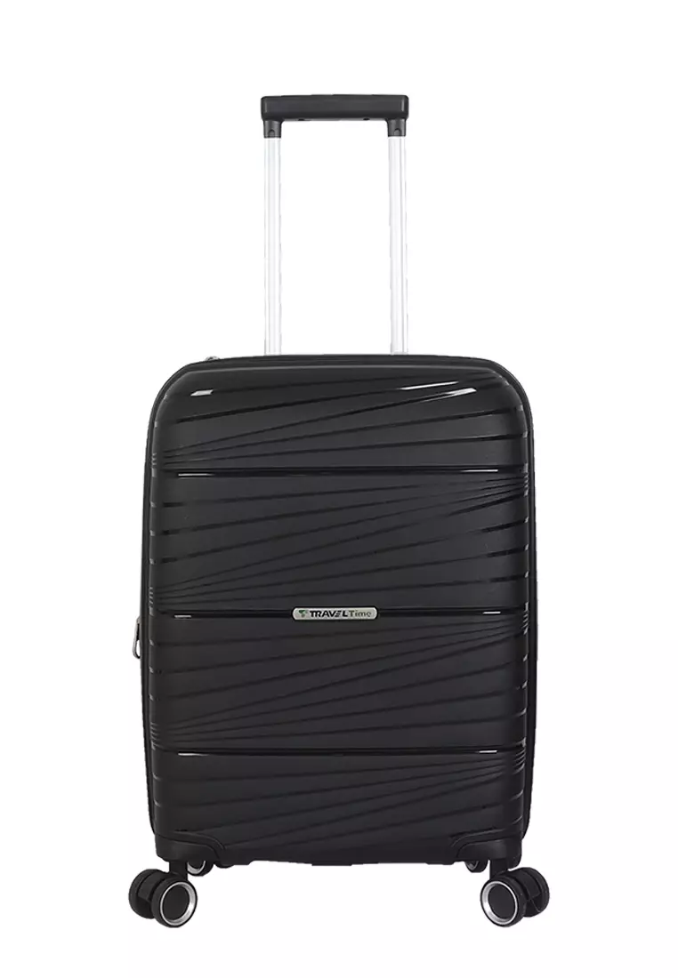 Jual Travel Time Travel Time Trolley Case HY820 - 20 inch Black ...