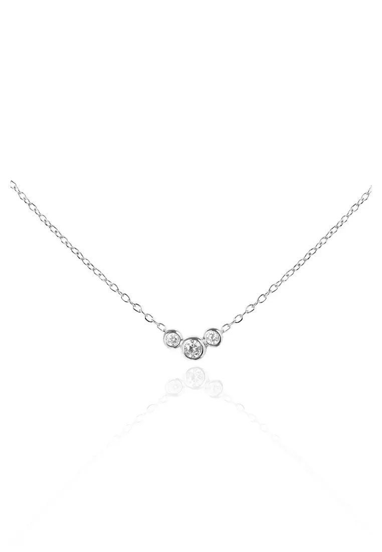 Buy Foundry Sterling Silver Sarah Necklace 2026 Online Zalora Philippines