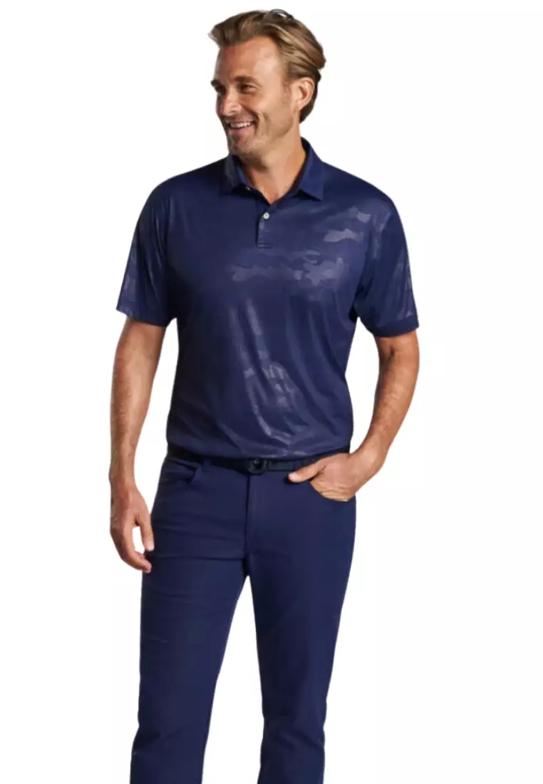 Buy Peter Millar Men's Featherweight Logo Camo Polo 2026 Online ...