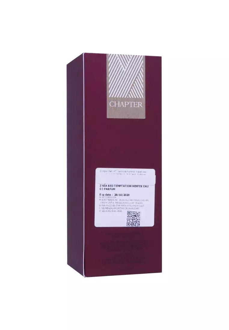 Jual ZARA Zara Red Temptation Winter Woman 80 ML Original 2025 | ZALORA Indonesia
