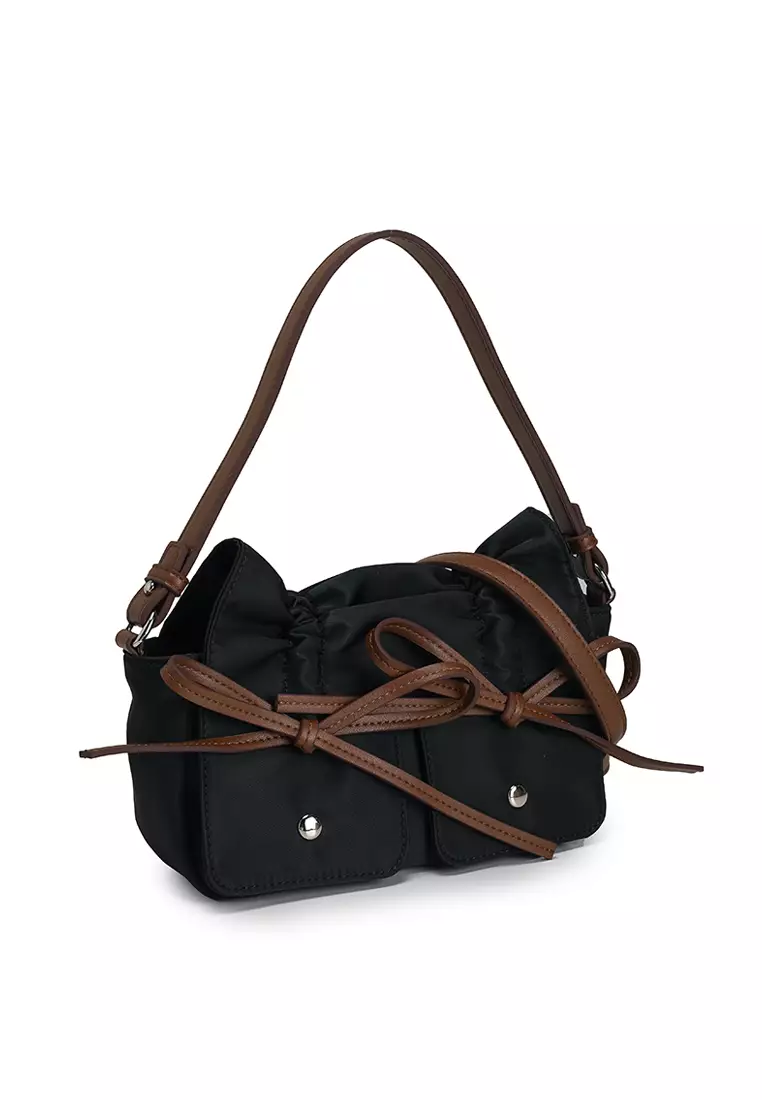 Buy NUVEAU Premium Oxford Nylon Convertible Top Handle Bag 2025 Online ...