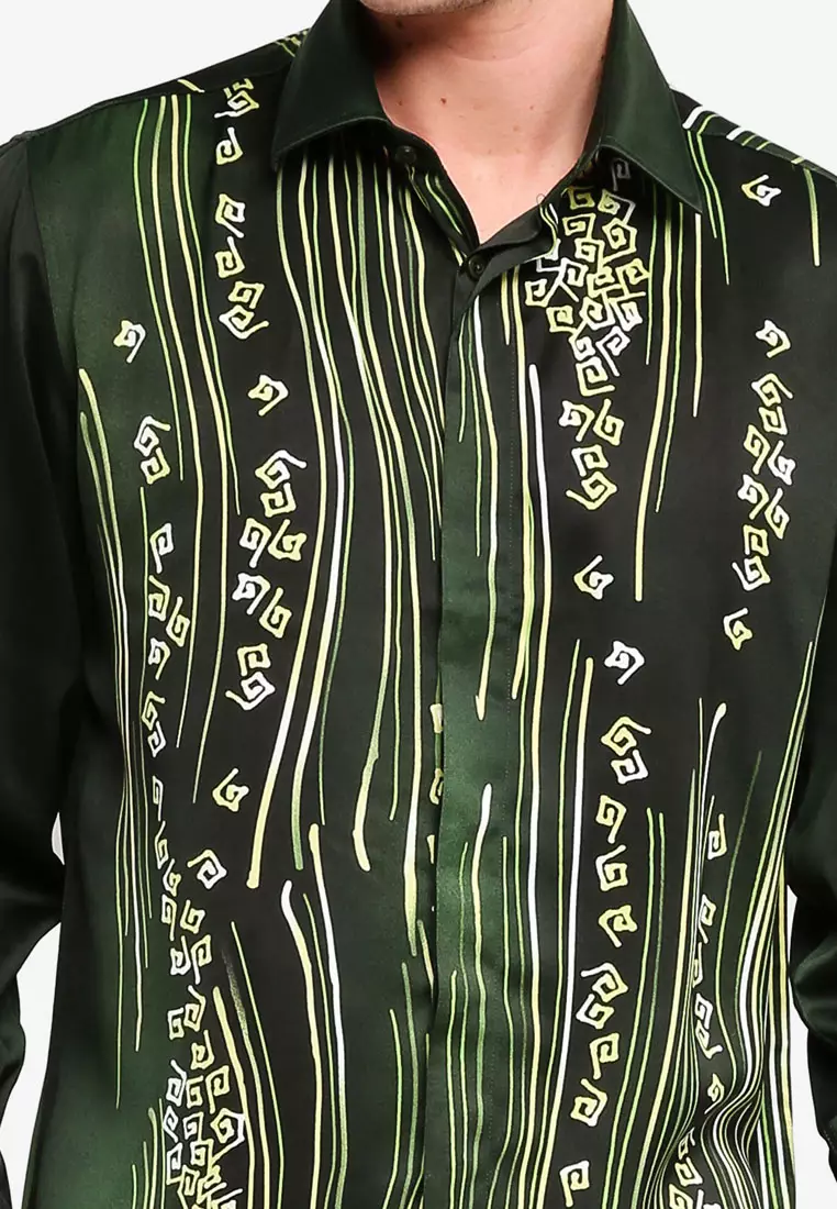 Buy Gene Martino Men's Batik Art Strip Online | ZALORA Malaysia