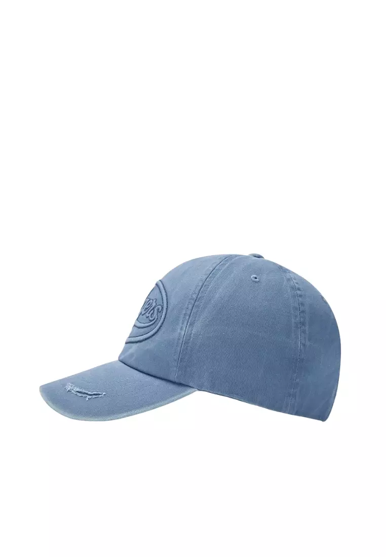 Jual MLB Korea Varsity Vintage Tone Tone Cursive Unstructured Ball Cap ...