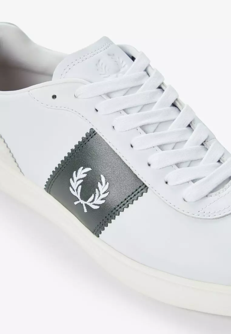 Buy Fred Perry Fred Perry B9314W B4 LEATHER SUEDE SHOES (WHITE) 2026 ...