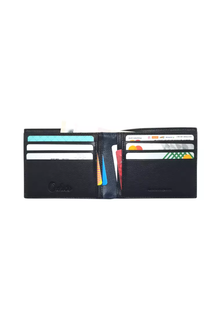 Buy Oxhide Mens Leather bifold minimalist Wallet - Slim wallet-Bifold ...