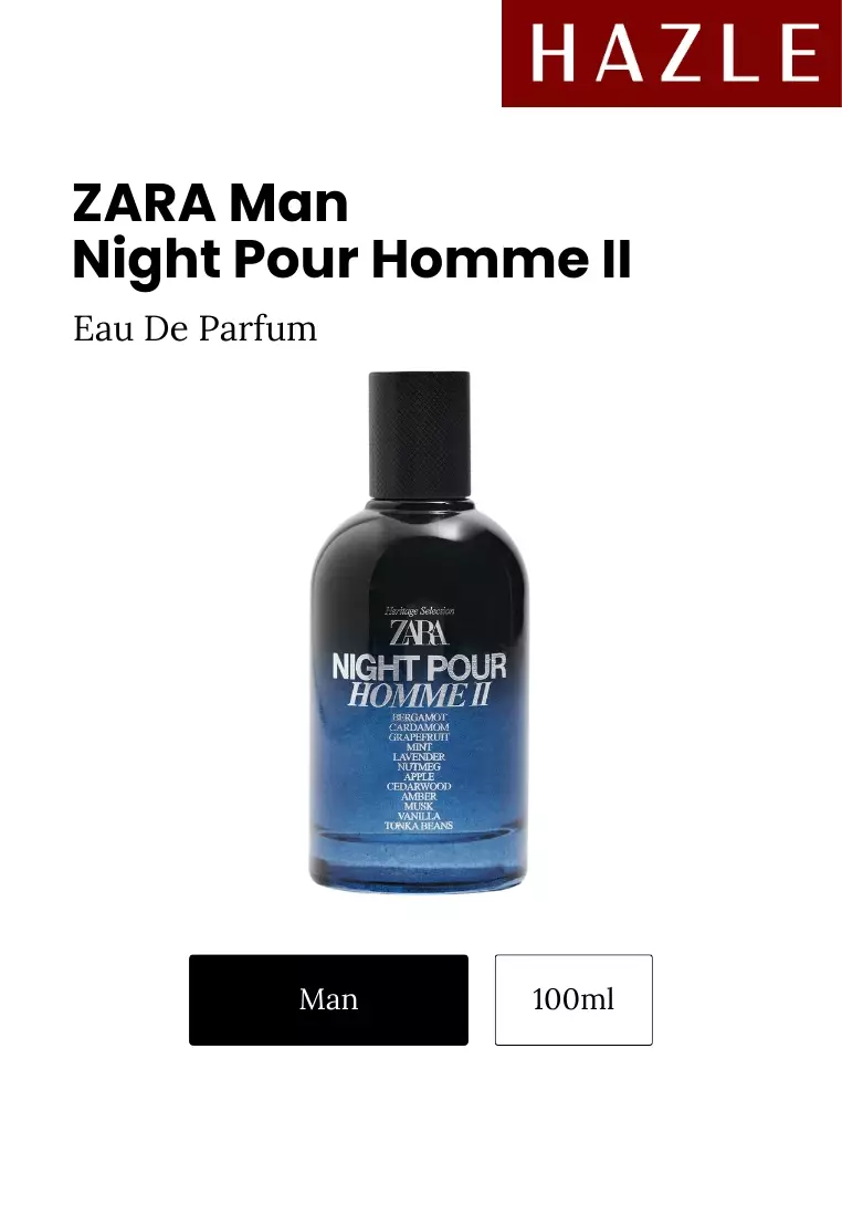 Jual Zara Zara Night Pour Homme II Man EDP 100 ml Original 2025 ...