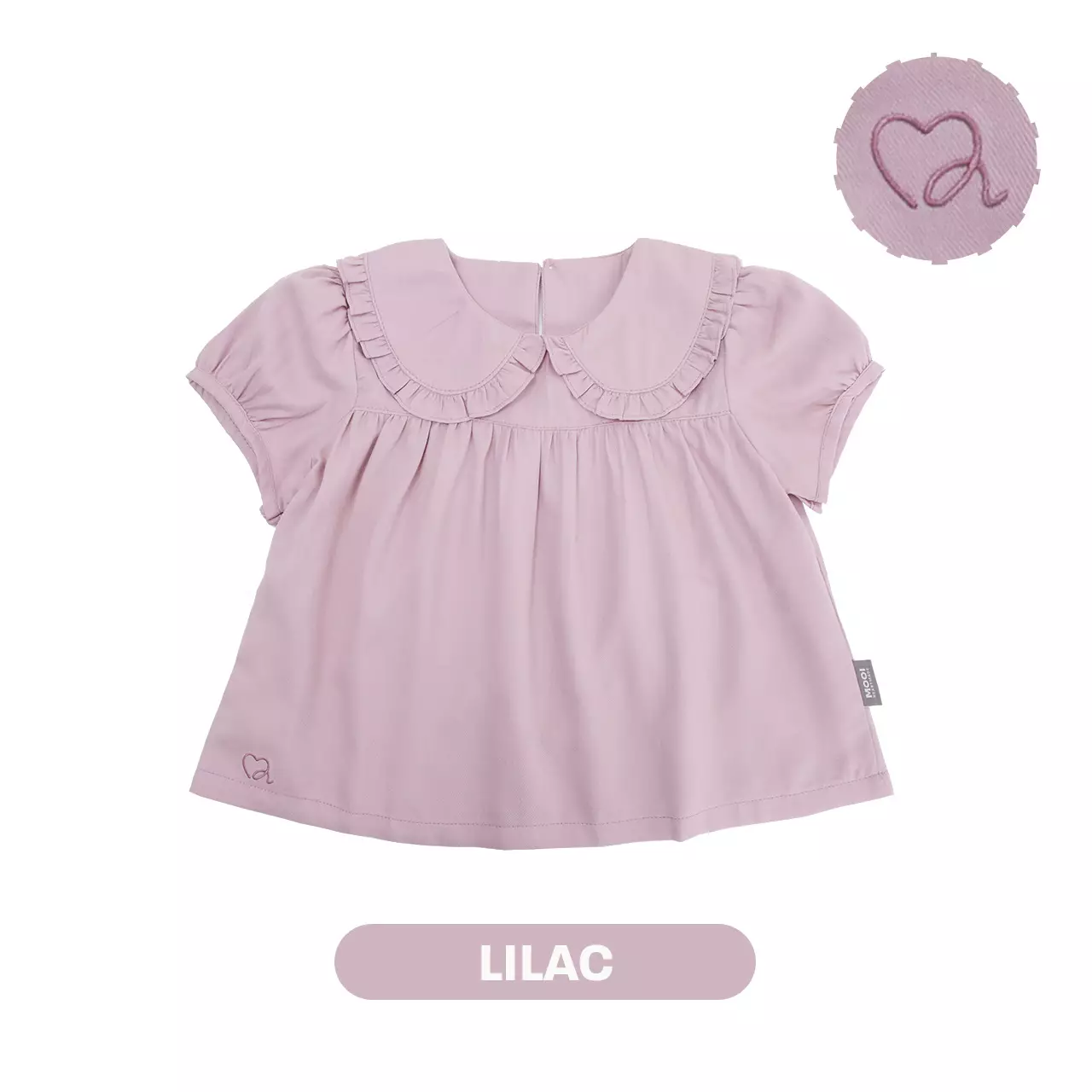 Jual Mooi Heartmade Mooi Atasan Anak Perempuan Eleanor Puff Top - Lilac ...