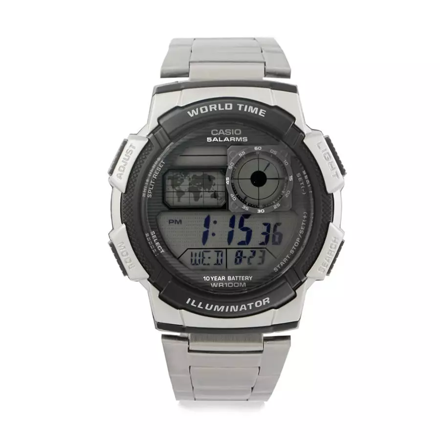 Jual Casio Casio AE-1000WD-1AVDF rantai silver cowok Original 2024 | ZALORA Indonesia