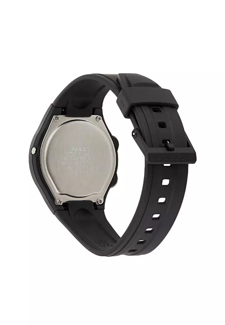 Buy Casio AW-90H-2BV Men's Analog-Digital Watch with Black Resin Band ...