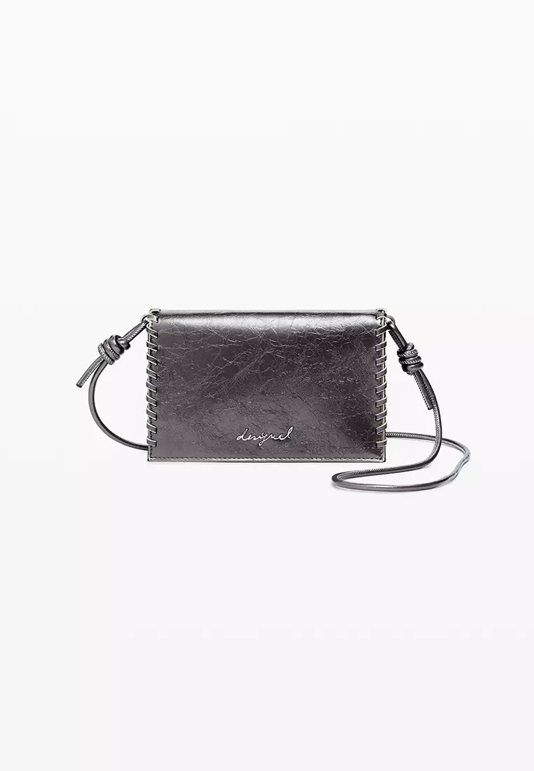 Buy Desigual Large metallic convertible wallet Online | ZALORA Malaysia