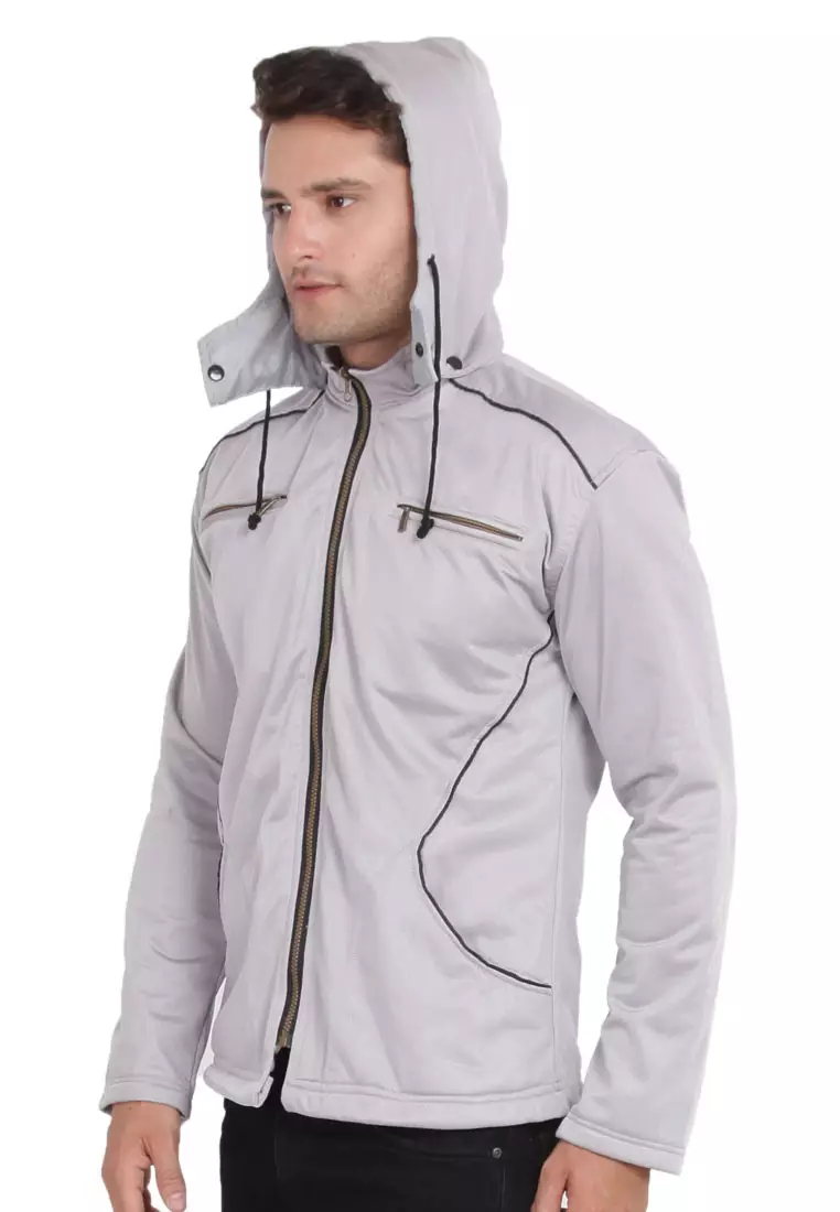 Jual JAVA SEVEN JAVA SEVEN JAKET PRIA [MOY 003] - ABU Original 2025 | ZALORA Indonesia