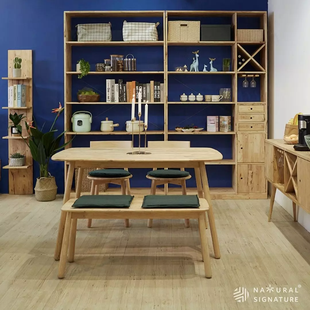 Buy Natural Signature Natural Signature - Subway 1350 Dining Table ...