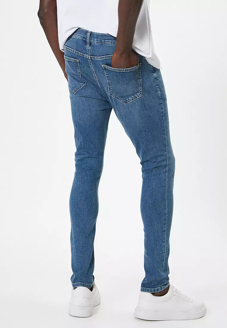 Buy KOTON Super Skinny Fit Jeans - Justin Jean 2025 Online | ZALORA