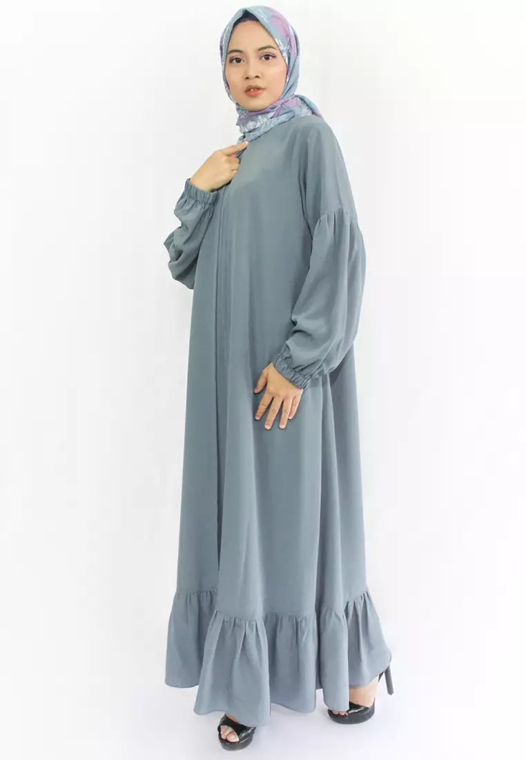 Jual INA PRIYONO GAMIS AMNA Denim by Ina Priyono Original 2023 | ZALORA ...